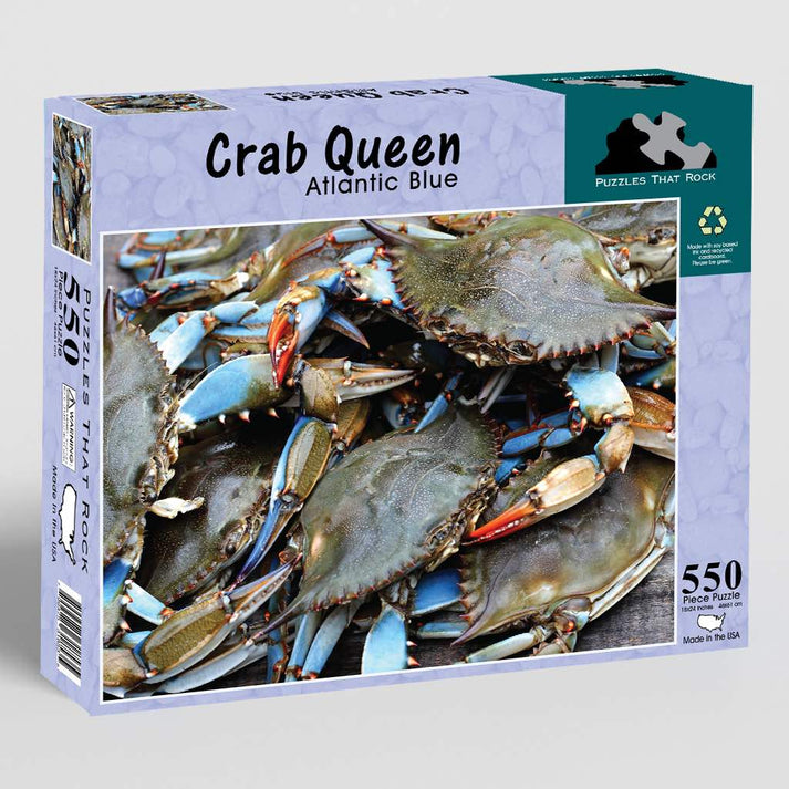 Crab Queen Puzzle | Fun Coastal Jigsaw with Beach Life Vibes – Puzzles ...