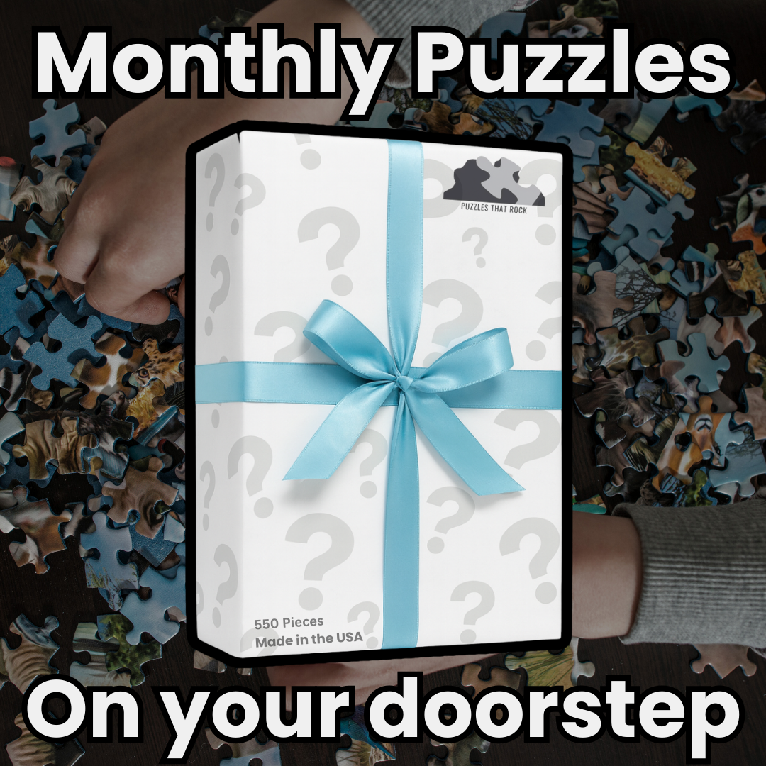 Monthly Mystery Puzzle Subscription | Puzzles That Rock