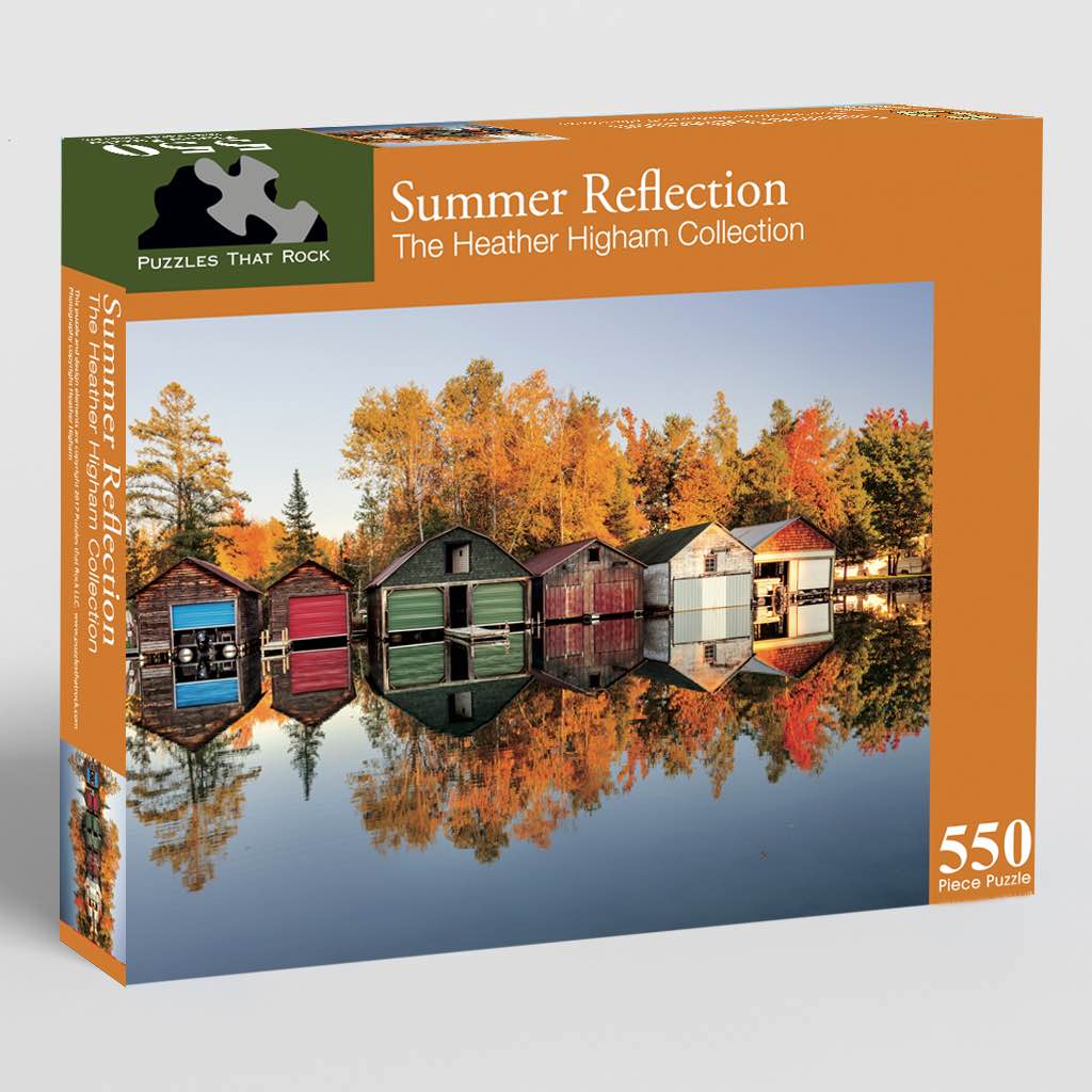 Summer Reflection Puzzle | Serene Nature Jigsaw Made in USA – Puzzles ...