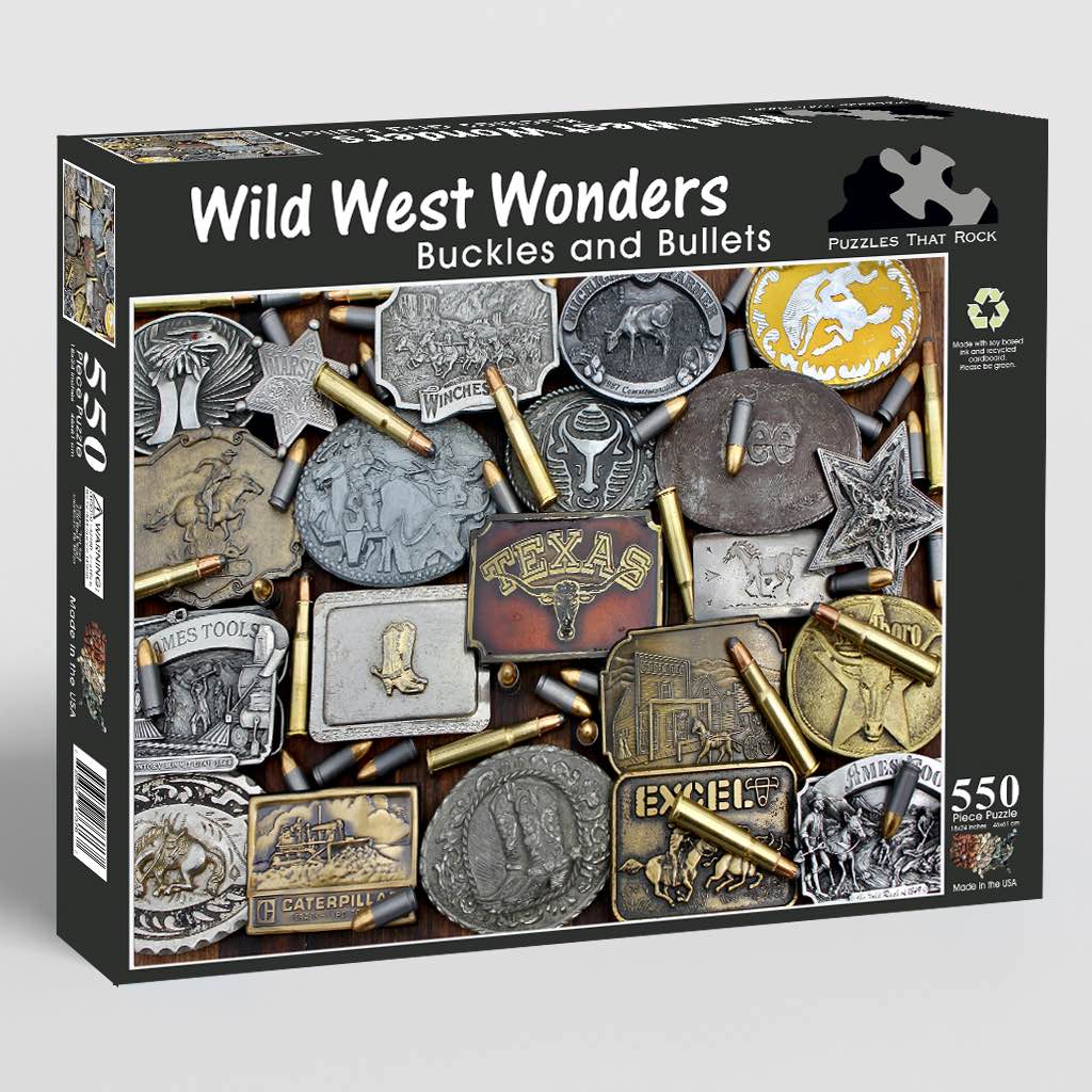 Wild West Wonders Puzzle | Historical Cowboy & Western Jigsaw – Puzzles ...